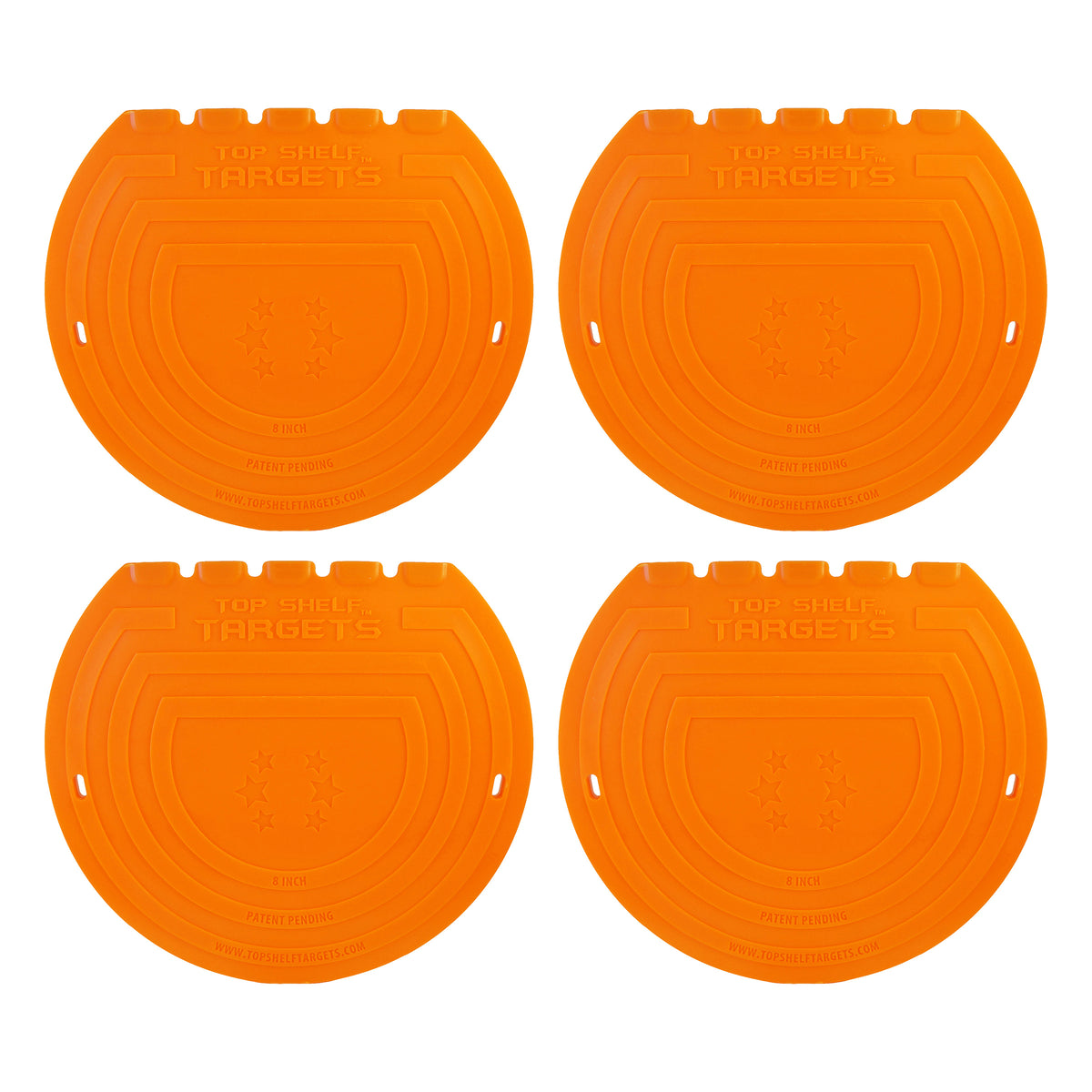 8-inch Magnetic Shooting Targets (4-Pack Set) – Top Shelf Targets